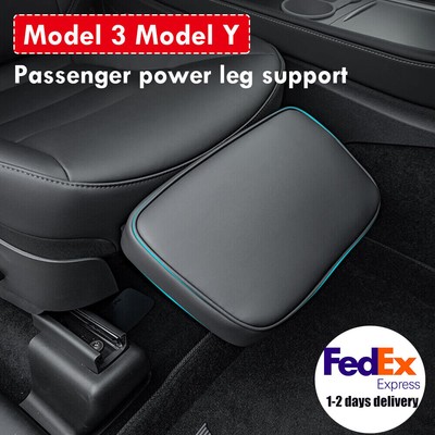 Leg Rest Extension Panel Seat Foot Resting Sleep Pad for Tesla Model 3 ...