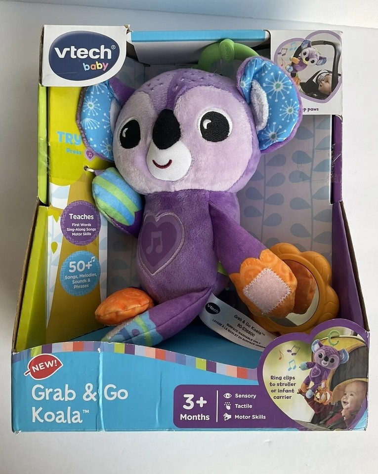 VTECH GRAB and GO KOALA PLUSH TAKE- ALONG TOY FOR BABIES | eBay
