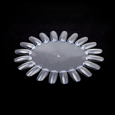 CleanNail 20-Color Nail Tip Wheel Chart - Nail Display/Practice *3 ...