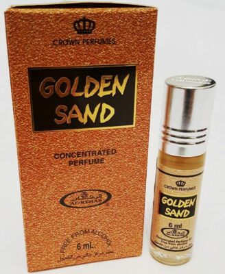 Golden Sand 6 ml By Al Rehab Concentrated Perfume Oil / Attar 4 PACKS ...