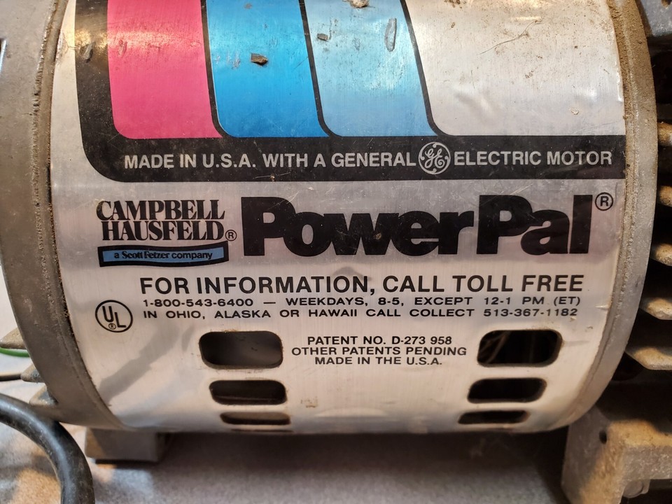 Campbell Hausfeld MT3100 PowerPal Air Compressor Only MT500101, 120V 9 ...