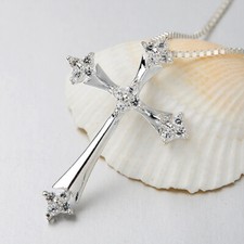 925 Sterling Silver Cross Pendant for sale online | eBay