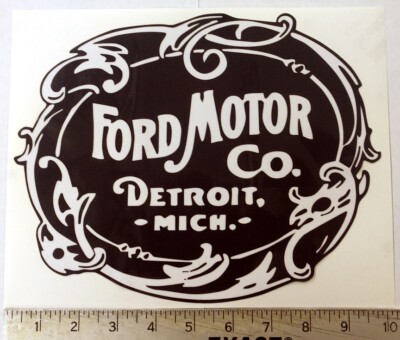 Retro Ford large sticker 9.75"x7.75" | eBay