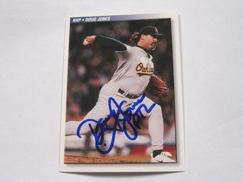 Doug Jones Autographed Baseball Trading Card 4 | eBay