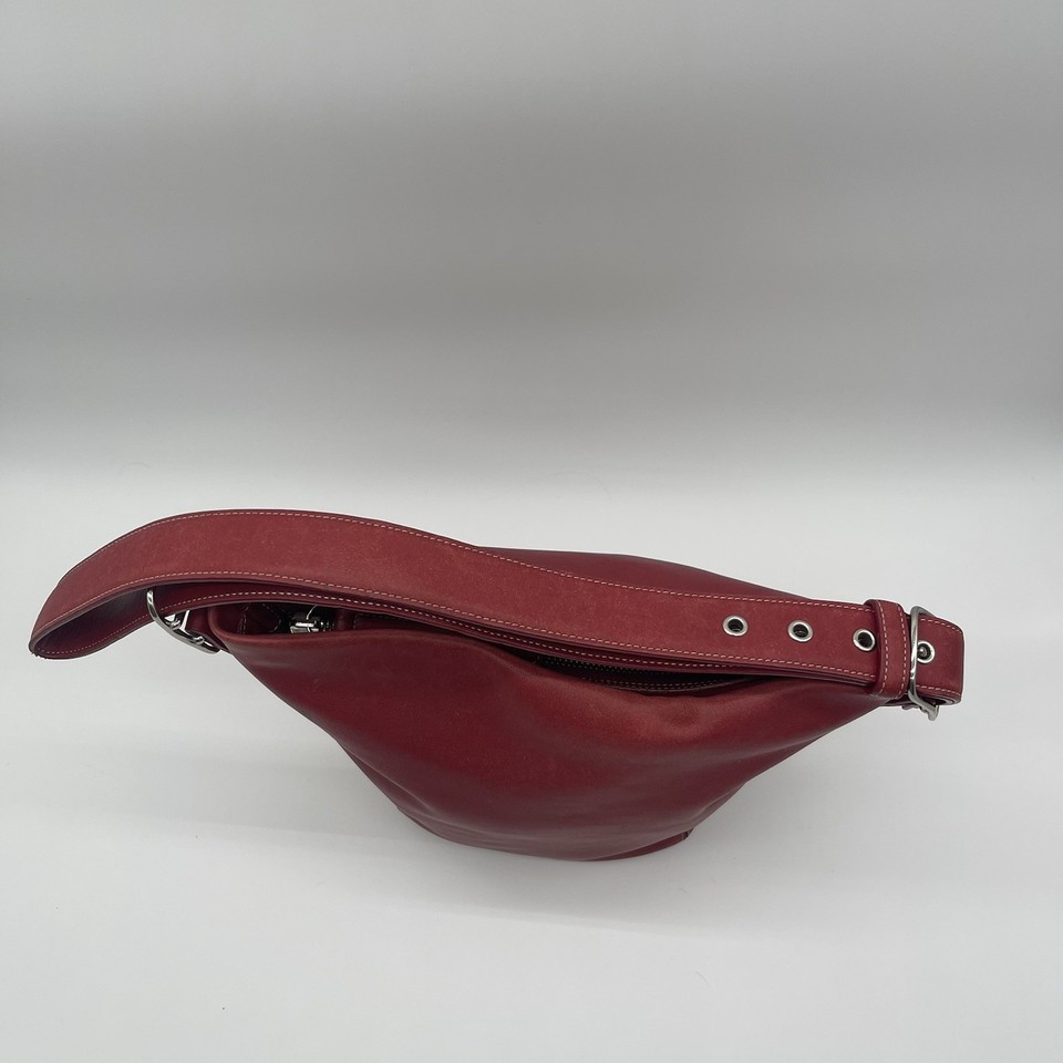 Coach vintage Legacy Soho Red Leather Bucket Duffle Shoulder Bag # 9186 ...