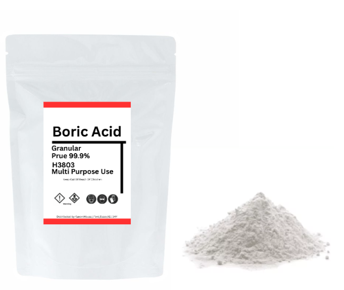 Boric Acid Powder 99.9% H3B03 Pure for Pest Control Cleaning Household ...