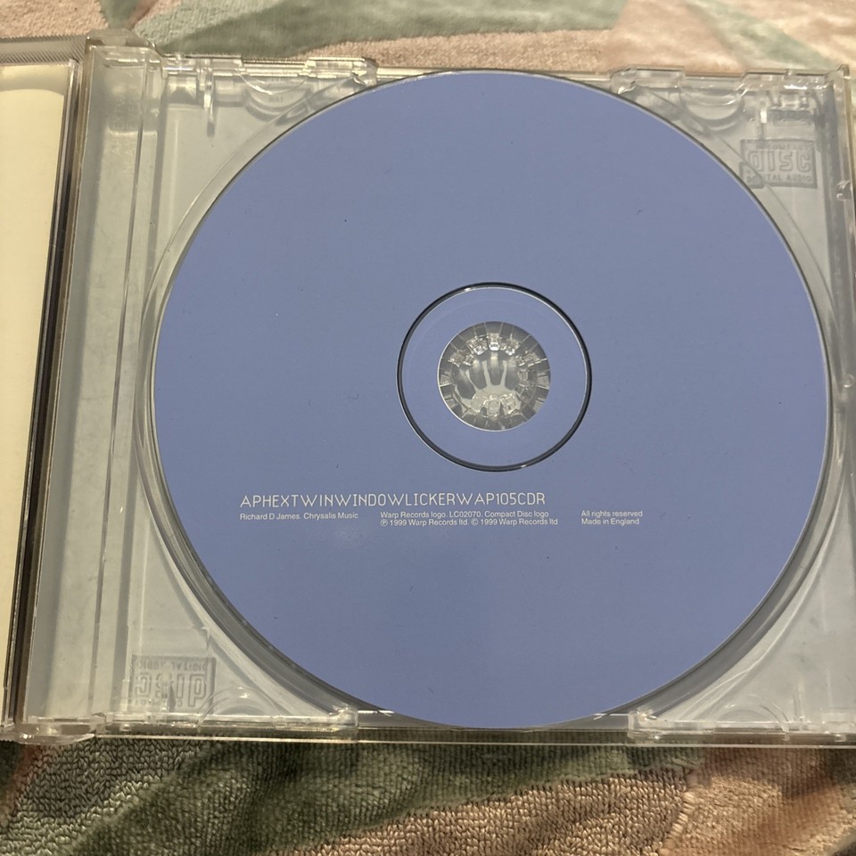Aphex Twin - Windowlicker CD (Electronic/Ambient/IDM/Techno) WARP ...