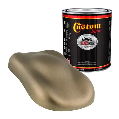 Hot Rod Flatz Arizona Bronze Metallic Urethane Auto Flat Car Paint ...