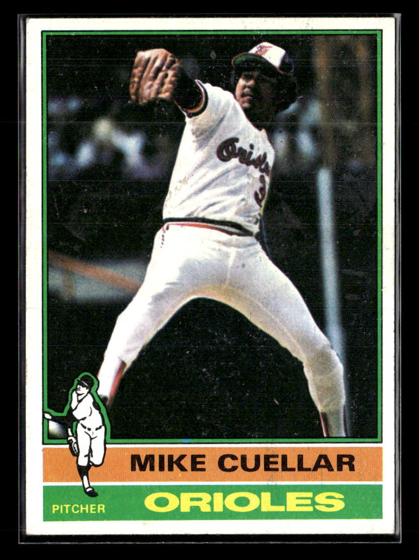 1976 Topps #285 Mike Cuellar - NM/MT+ Set Break! | eBay