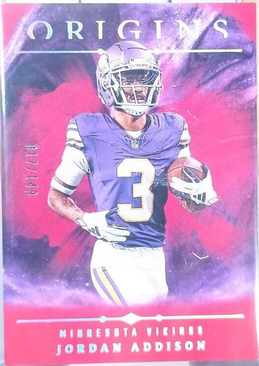 2024 Panini Origins - Jordan Addison #72 Red /149 for sale online | eBay