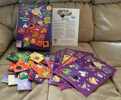 Wizard Lotto Matching Game 2001 COMPLETE By Great American Puzzle ...