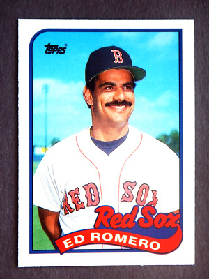 Ed Romero #105T Topps Traded 1989 Baseball Card (Boston Red Sox) | eBay