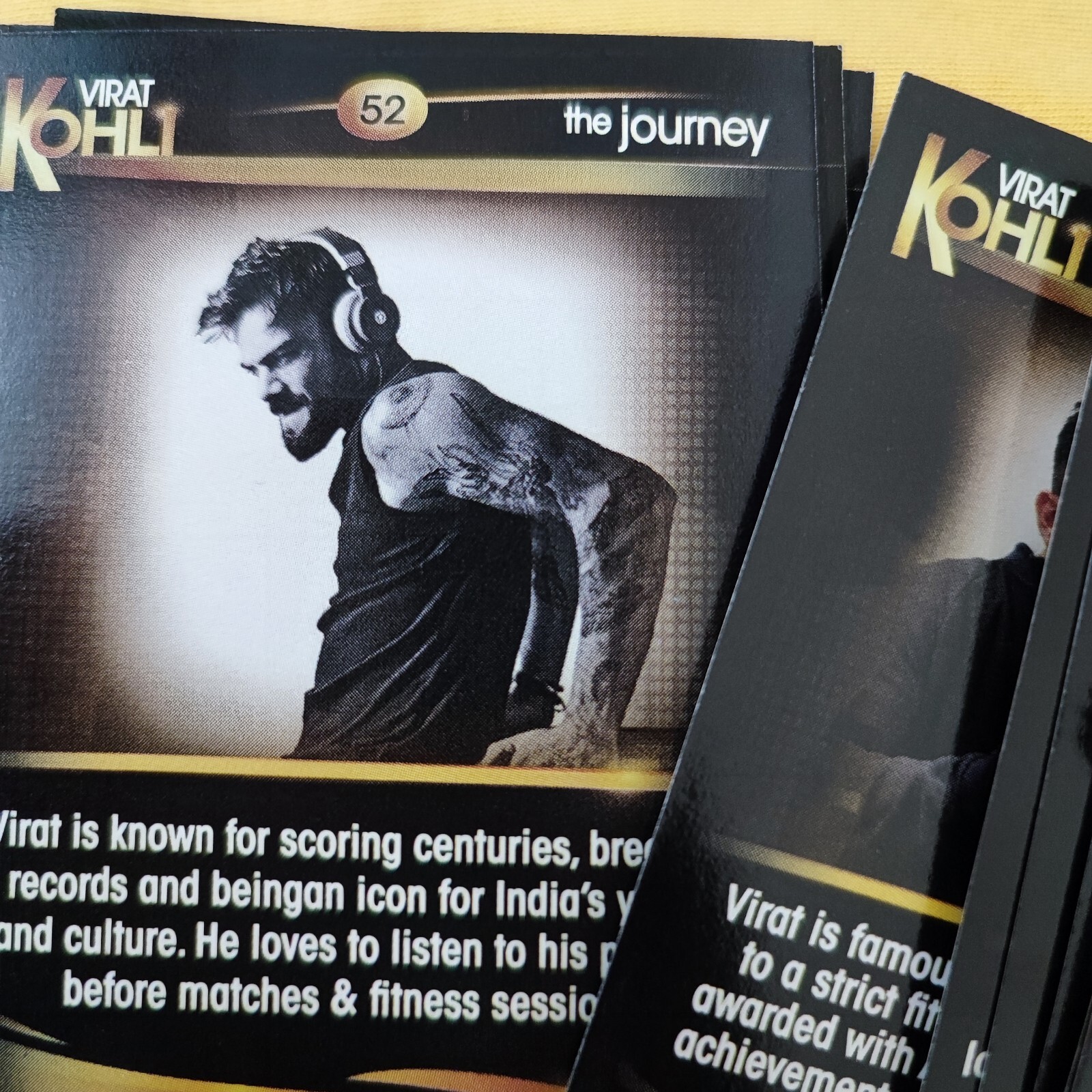 Topps Virat Kohli THE JOURNEY 2019 cricket cards full set of 92 cards ...