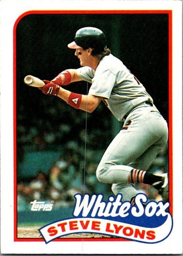 1989 Topps #334 Steve Lyons | eBay