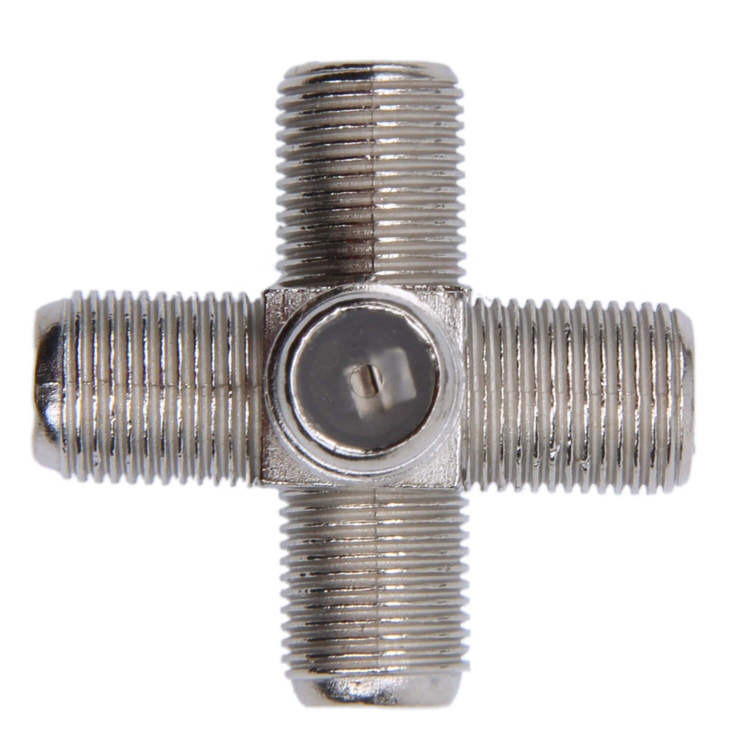 3X(10-Pack 3-way F-Type Coax Cable Splitter Combiner Female to 3 Female ...