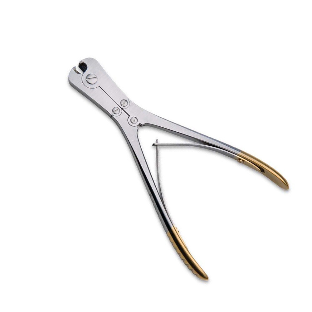 Front & Side Wire Pin Cutter, Double Action, 7", Flush Cutting TC ...