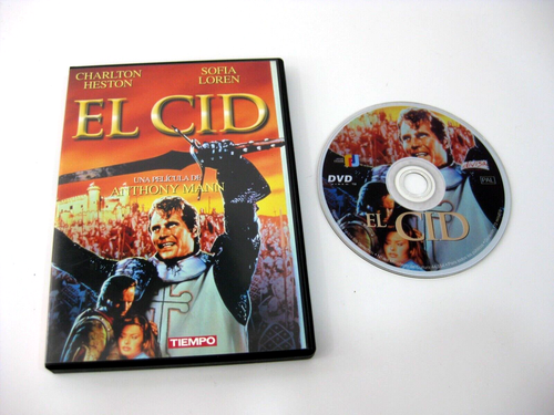 El Cid DVD Charlton Heston Sofia Loren Raf Vallone | eBay