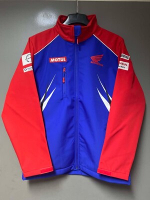 GENUINE HONDA BRITISH SUPERBIKE BSB RACE TEAMWEAR BIKER SOFTSHELL ...