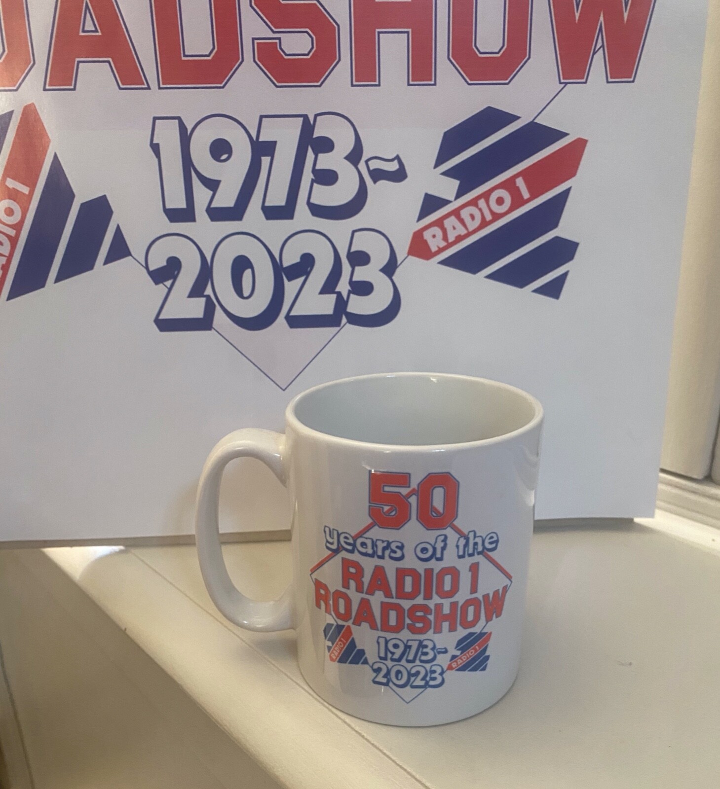 BBC Radio 1 Roadshow 50yrs Anniversary Mug | eBay UK
