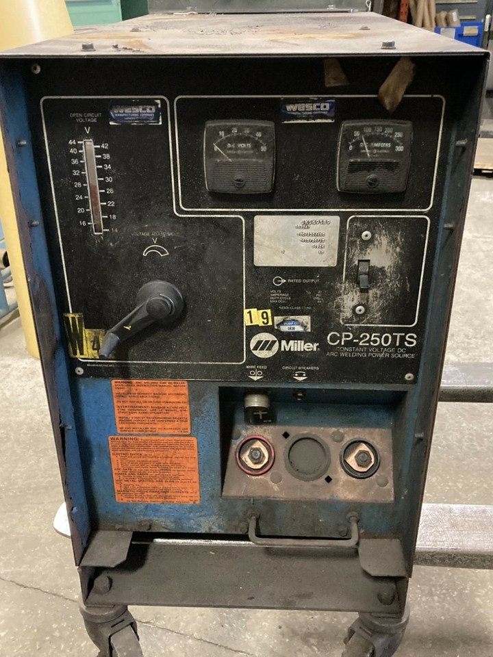 Miller Constant Voltage DC Welder Ser: JK569589, CP-250TS | eBay