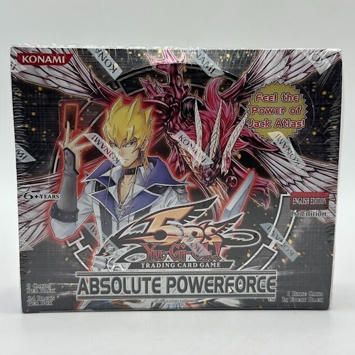 Yugioh Absolute Powerforce 1st Edition 24-Count Booster Box TCG CCG Cards | eBay