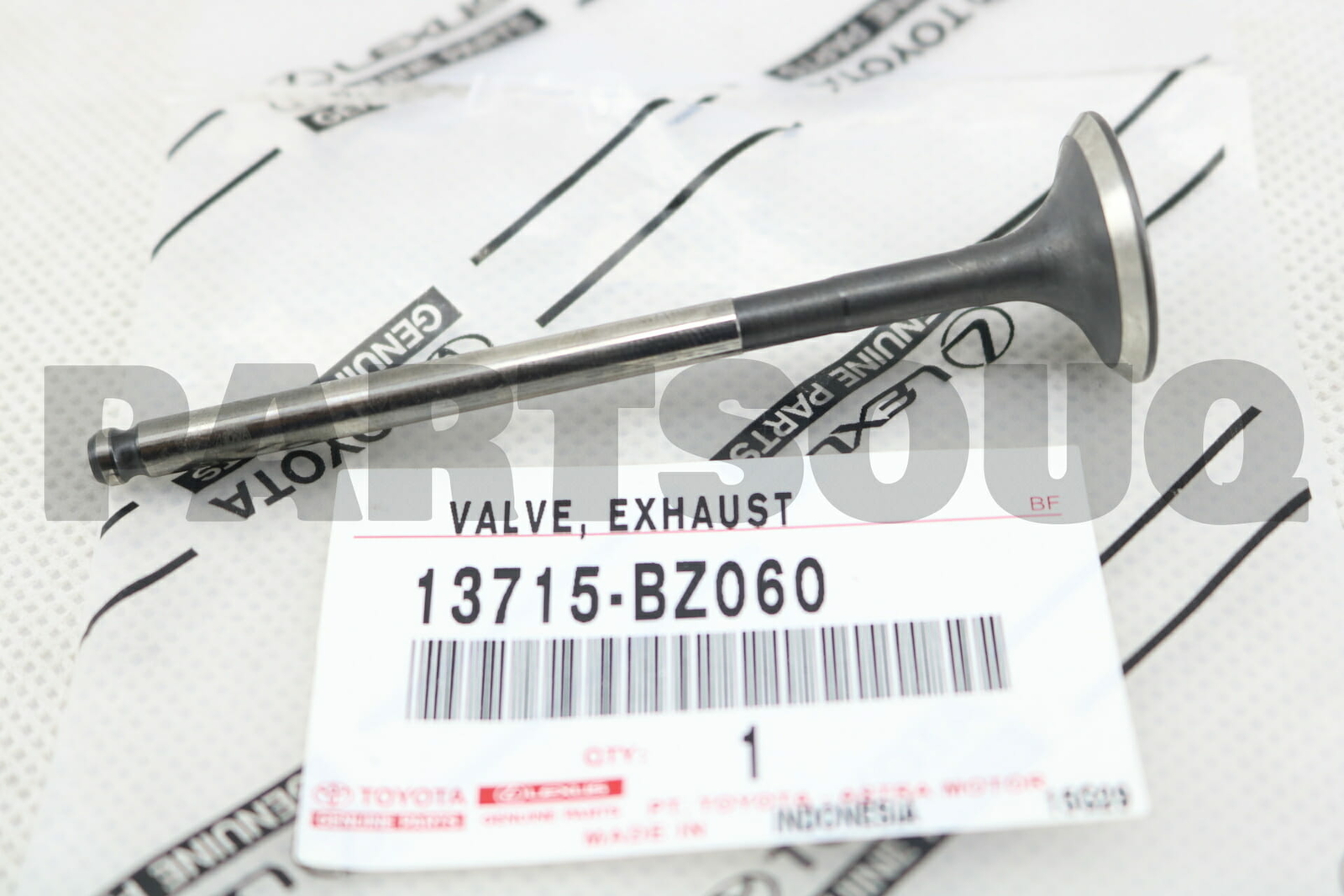 13715BZ060 Genuine Toyota VALVE, EXHAUST 13715-BZ060 | eBay.de