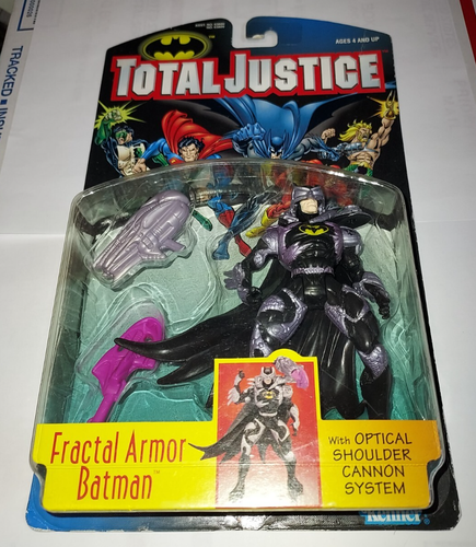 1996 Kenner DC Total Justice FRACTAL ARMOR BATMAN action figure MOC | eBay