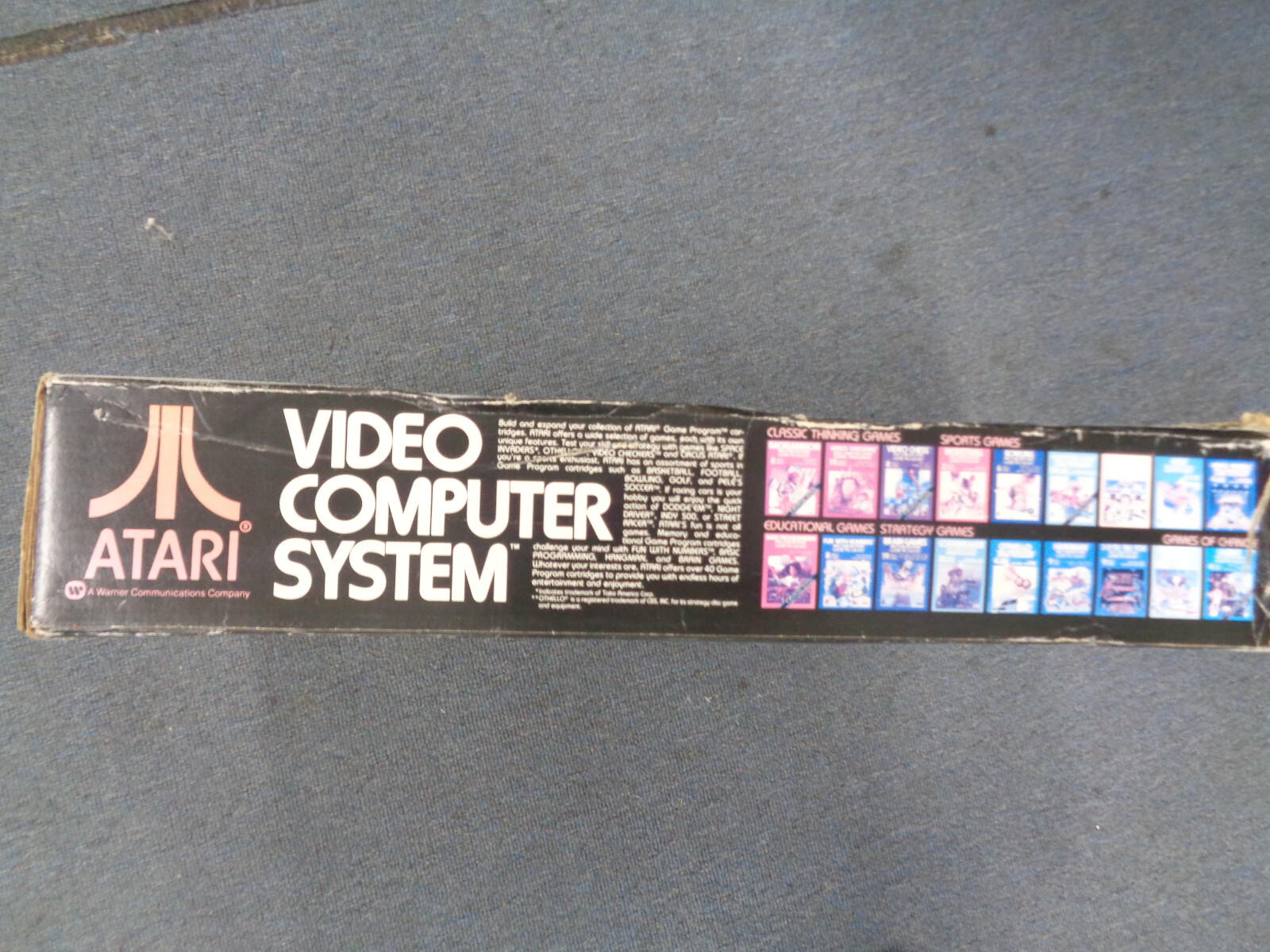 Vintage ATARI Video Computer System Complete with Box+ one controller ...
