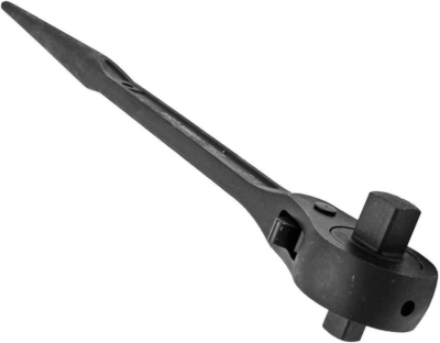 Dual Head Ratchet Wrench 3/8" & 1/2" Dr. 12-3/8" L Reversible Dual Spun ...