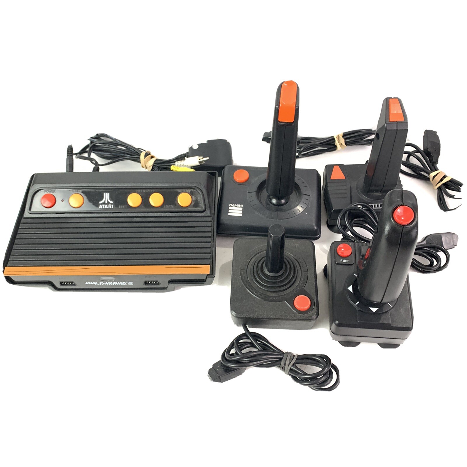 Atari Flashback 5 With 4 Controllers Tested And Working | eBay