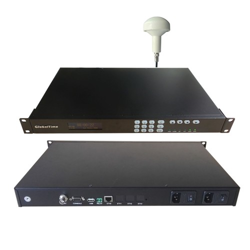 GPS Network Time Server, with One LAN Port, with Optional PTP Port ...