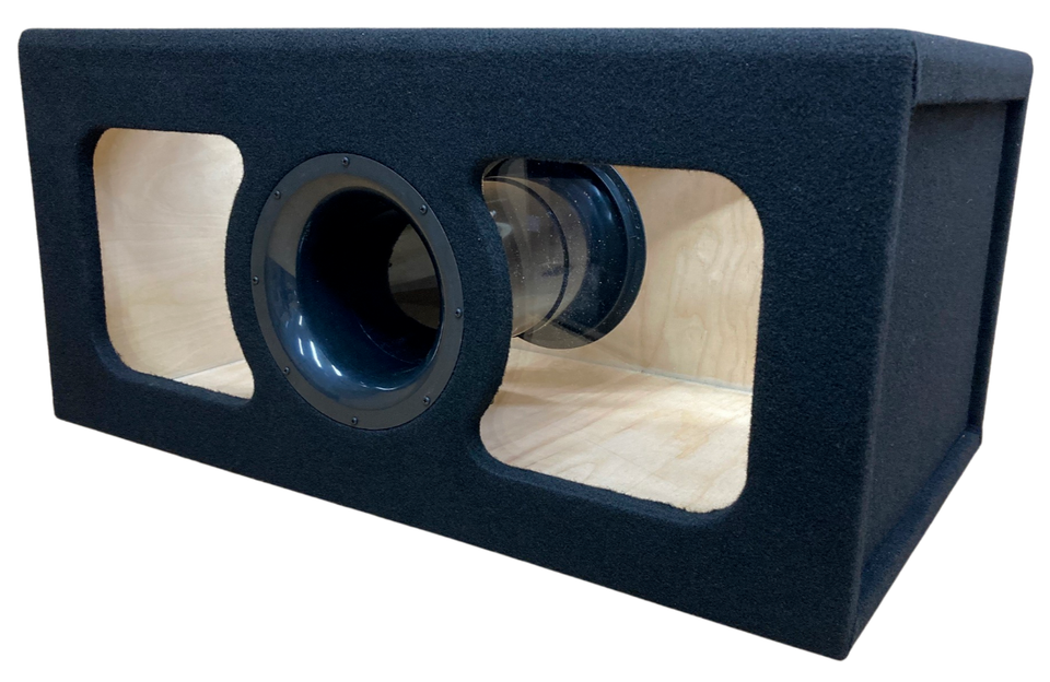 Custom Ported Subwoofer Box Enclosure for 2 12" Skar VXF VXF-12 Subs ...