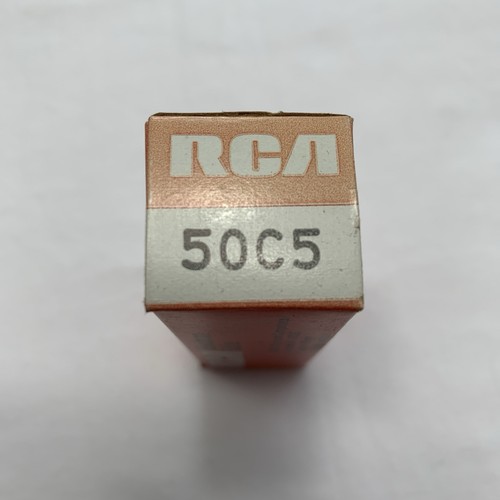 50C5 RCA Vacuum Tube NOS ~GUARANTEED~ | eBay