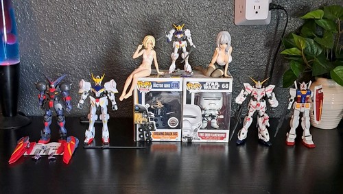 Gundam Universe Action Figure Lot Of 5X Fodder + Funko Pops & Anime ...