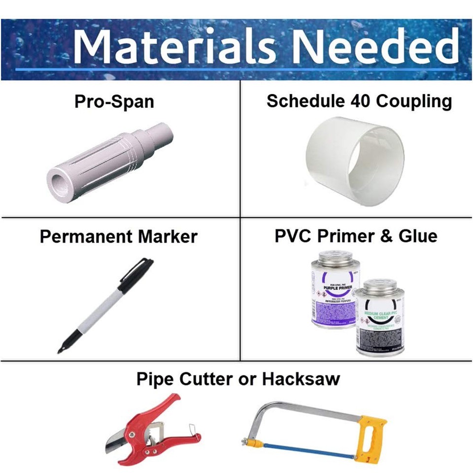 NDS 118-30 3" Expansion Repair PVC Coupling for Broken or Cracked Pipe ...
