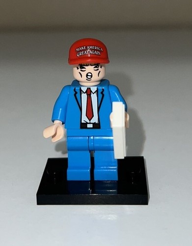 Trump MAGA Lego Like Mini-Figure | eBay