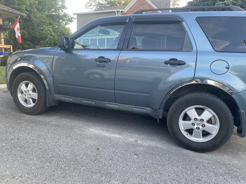 2008-2012 Ford Escape QMI Chrome Fender Trim Wheel well lip Moldings ...