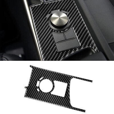 Center Console Driving Mode Select Switch Panel Frame Stickers Carbon ...