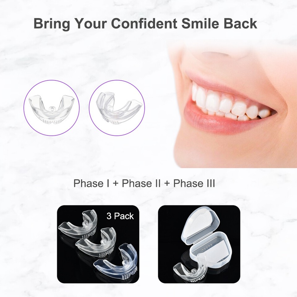 3 Stage Dental Orthodontic Teeth Corrector Braces Tooth Retainer ...