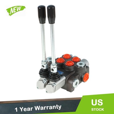 Hydraulic Valves - 2 Spool Valve