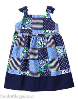 NWT Gymboree SPRING PREP Patchwork Dress 12-18 months 2T Girl Toddler ...