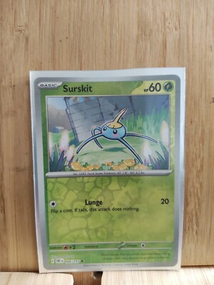 SURSKIT 🏆Reverse Holo 006/197 Obsidian Flames Pokemon Card🏆 | eBay ...