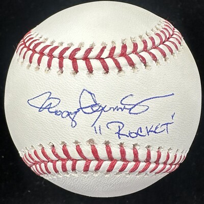 Roger Clemens Rocket Signed Baseball JSA | eBay