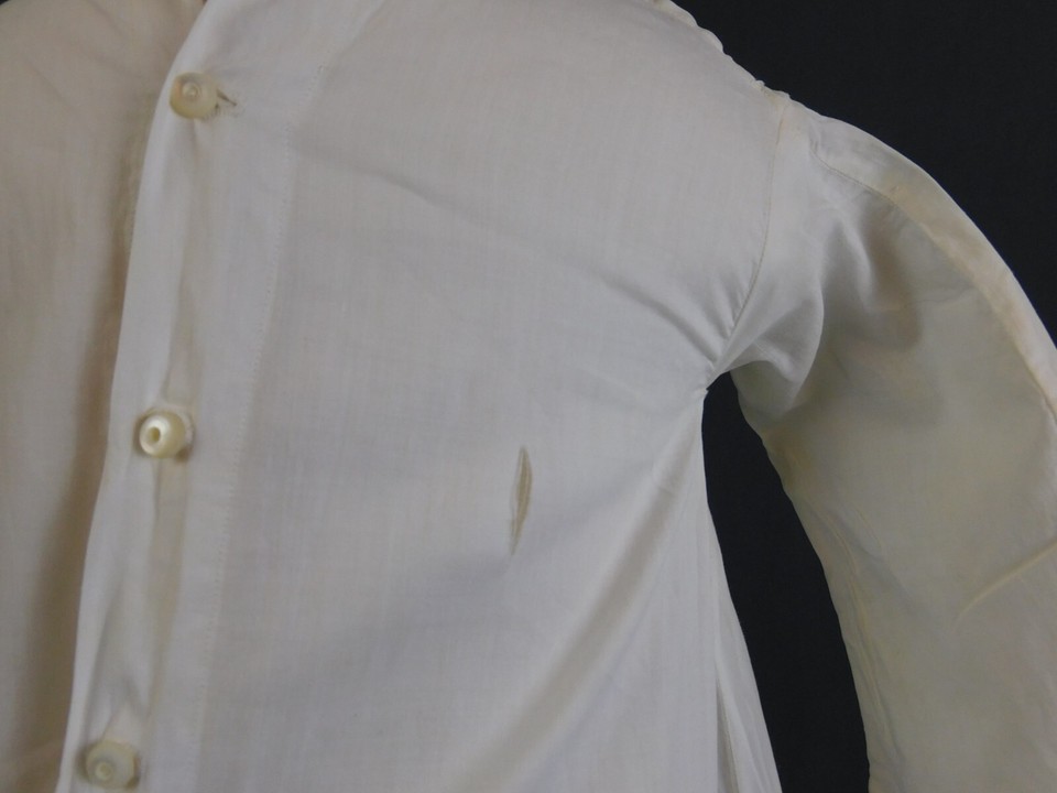 1800s Victorian Baby Gown, Embroidered Cotton Dress, fits 20 inch chest ...