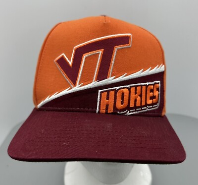 Virginia Tech Hokies NCAA Vintage Adjustable Strap Hat Cap TOW Cap | eBay