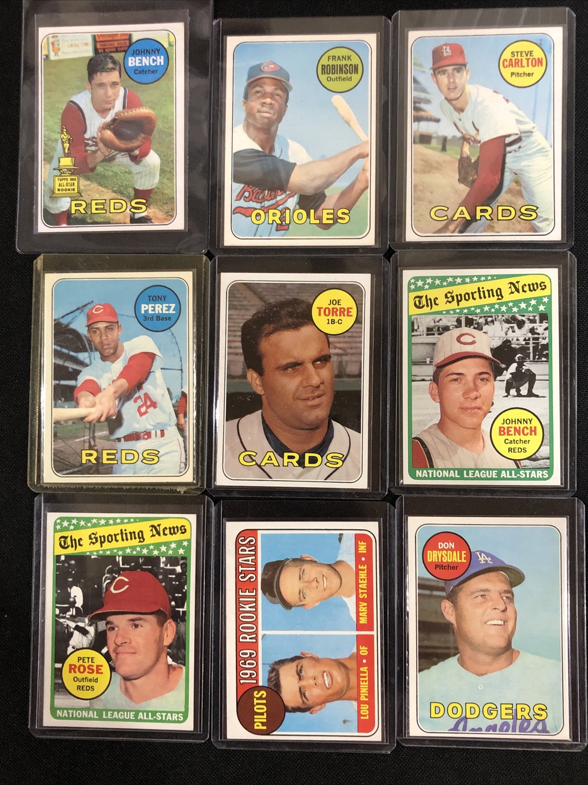 1969 TOPPS BASEBALL COMPLETE SET NM NEAR MINT BEAUTIFUL 🔥 Mantle ...