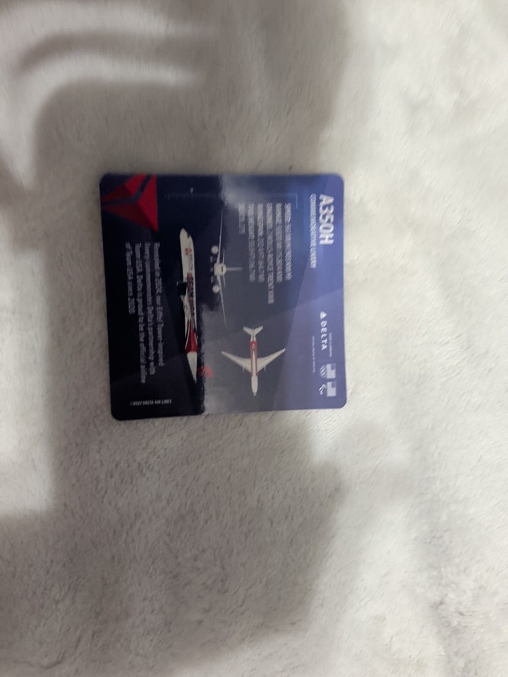 Delta Air Lines Team USA A350H - Paris Olympics Pilot Trading Card No ...
