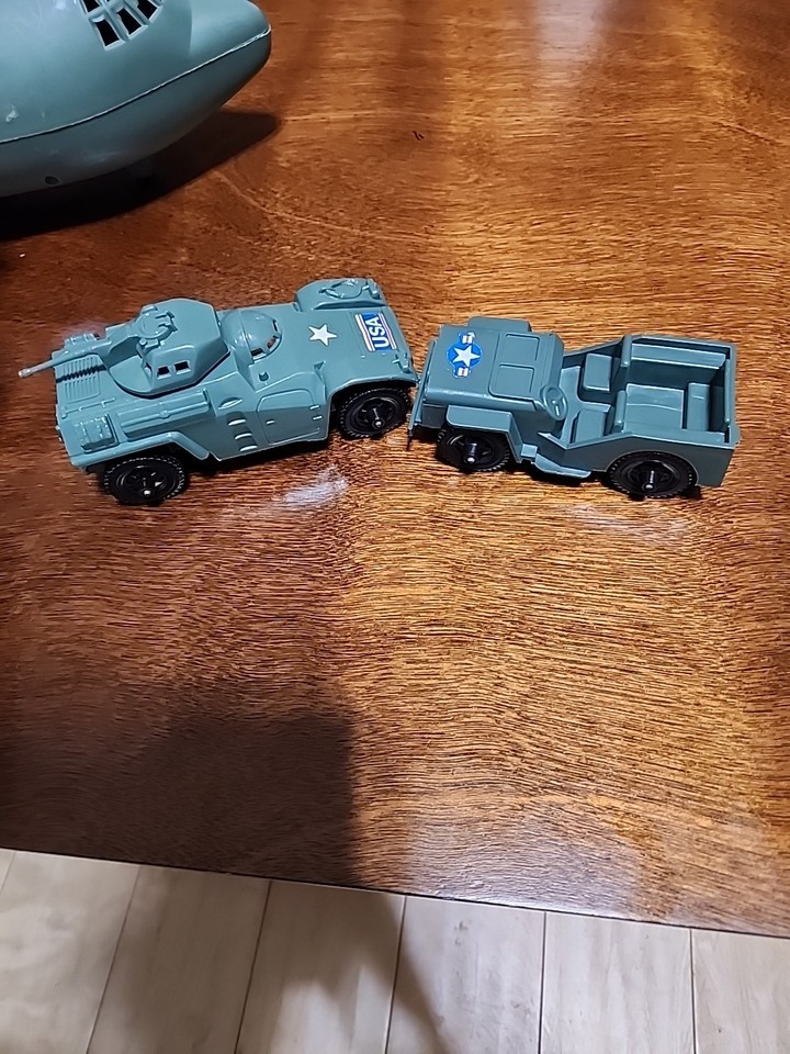 Vintage Tim Mee Toy Hercules C-130 Plastic Toy Airplane Made In USA W ...