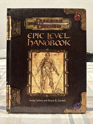 Dungeons & Dragons Epic Level Handbook AWESOME Condition V.3.5 | eBay
