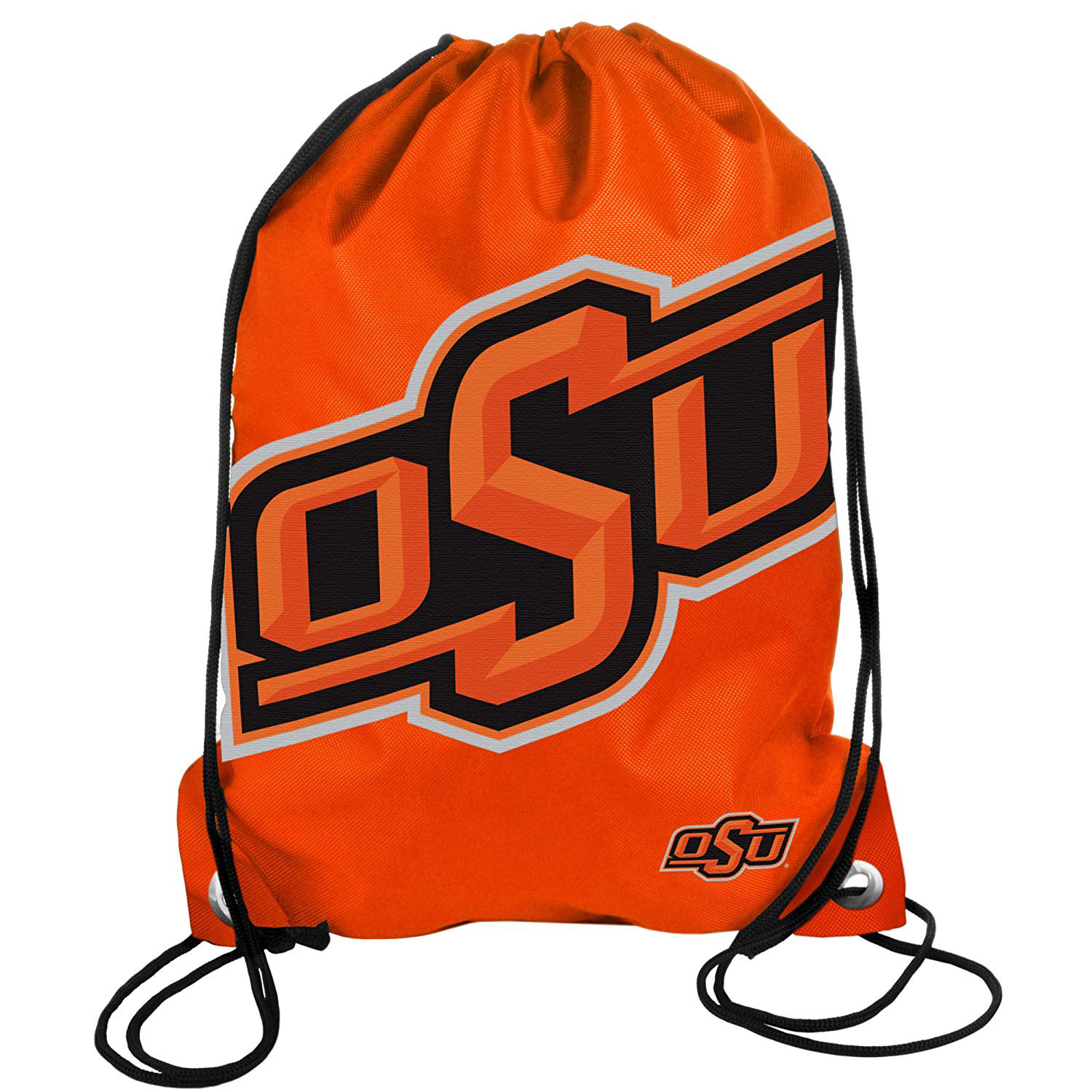 Oklahoma State Cowboys OSU Oversize Big Logo Slant Drawstring Backpack ...